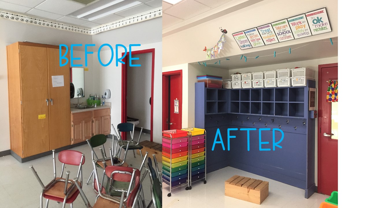 2019-2021 Kindergarten Classroom Set-up - Coloring in Cardigans