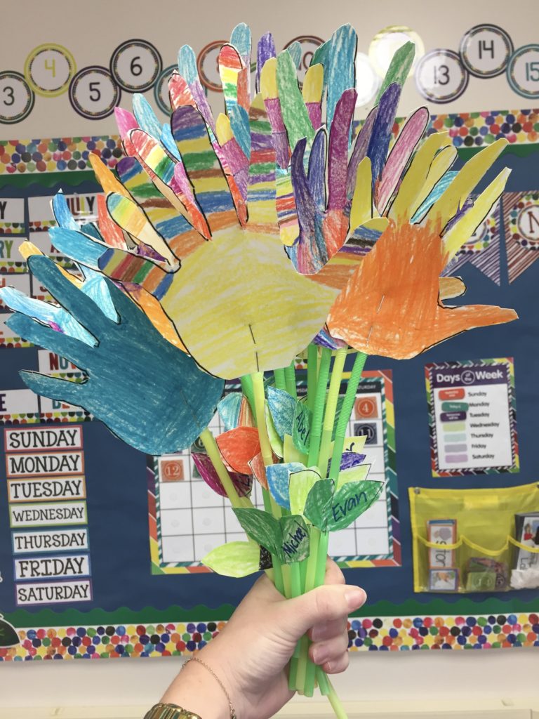 Mother's Day Gifts for Virtual Learning - Coloring in Cardigans